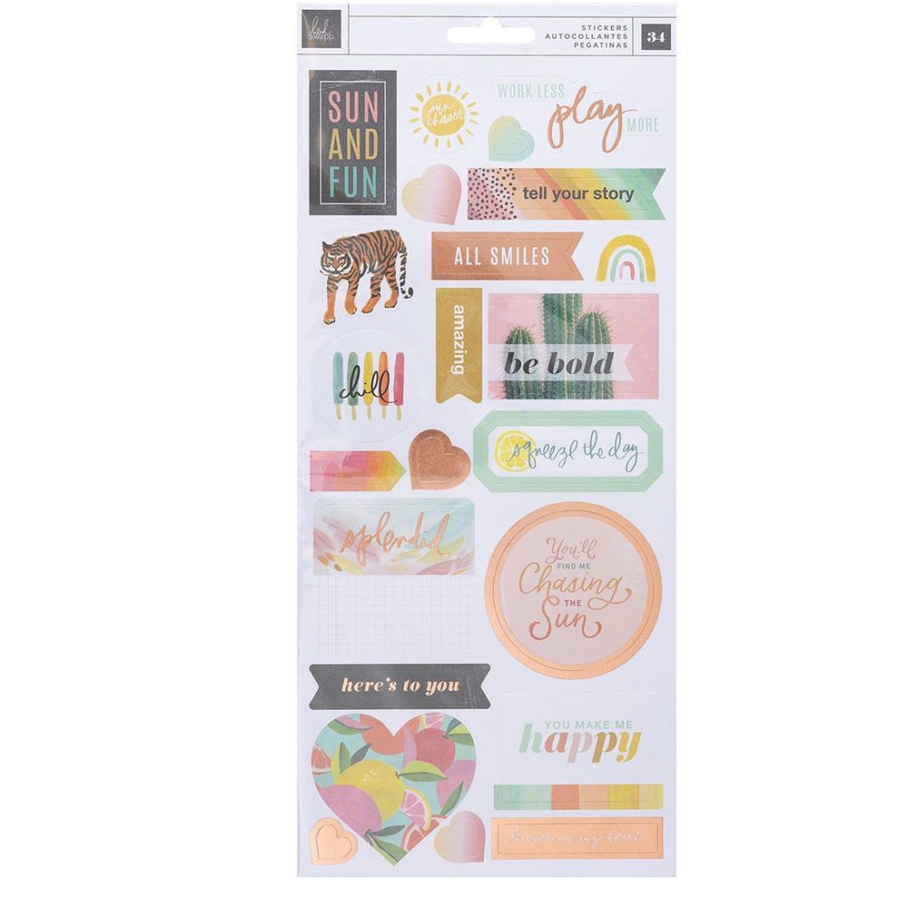 SUN CHASER STICKERS - HEIDI SWAPP - AMERICAN CRAFTS