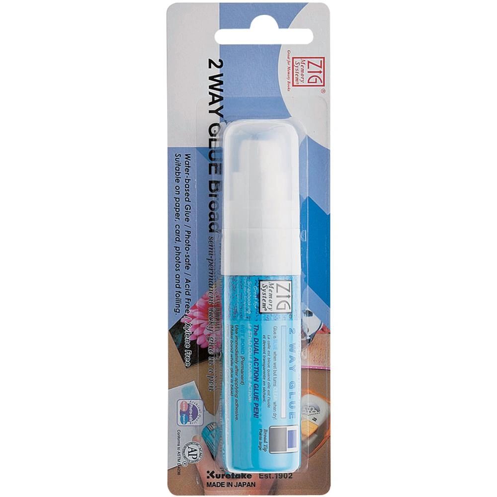 ZIG 2 WAY GLUE BROAD PEN - ZIG MEMORY SYSTEM