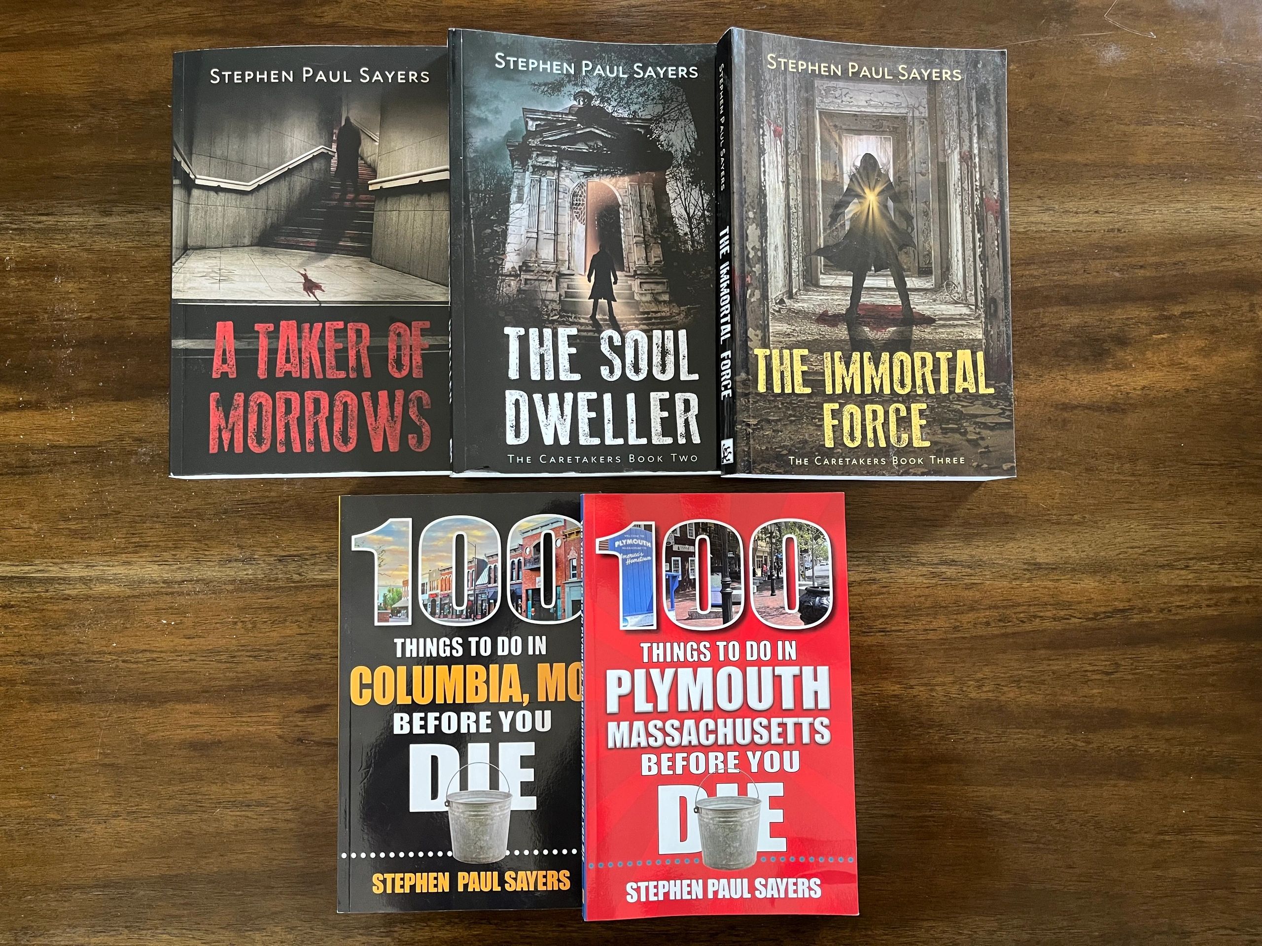 Stephen Paul Sayers, Author - Horror Novels, Writing