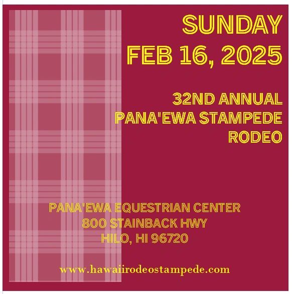Pana'ewa Stampede Rodeo- Sunday Ticket