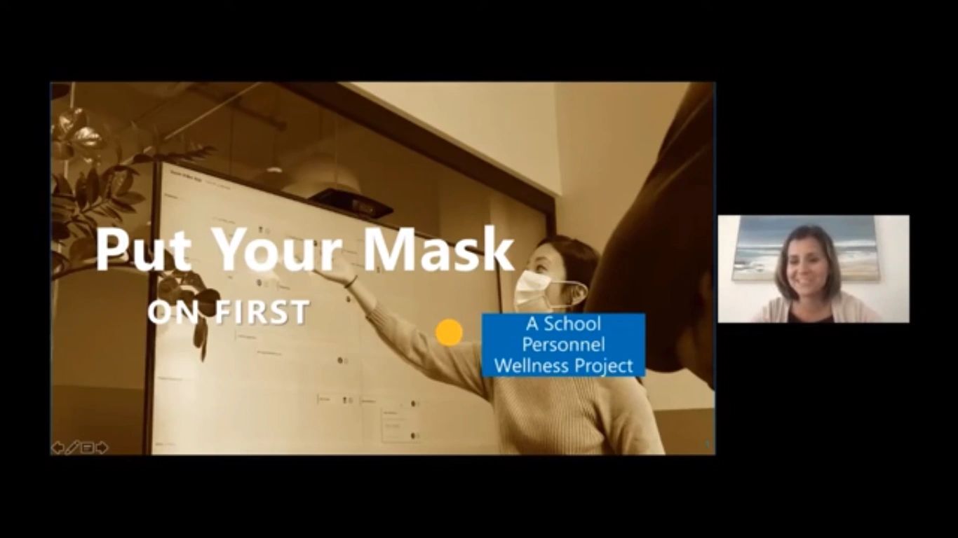 Put Your Mask On First: A School Personnel Wellness Project