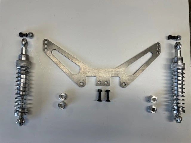 Dragster Rear Shocks, Suspension Kit Rovan, KM, HPI Baja, 1/4 and 1/5 Scale