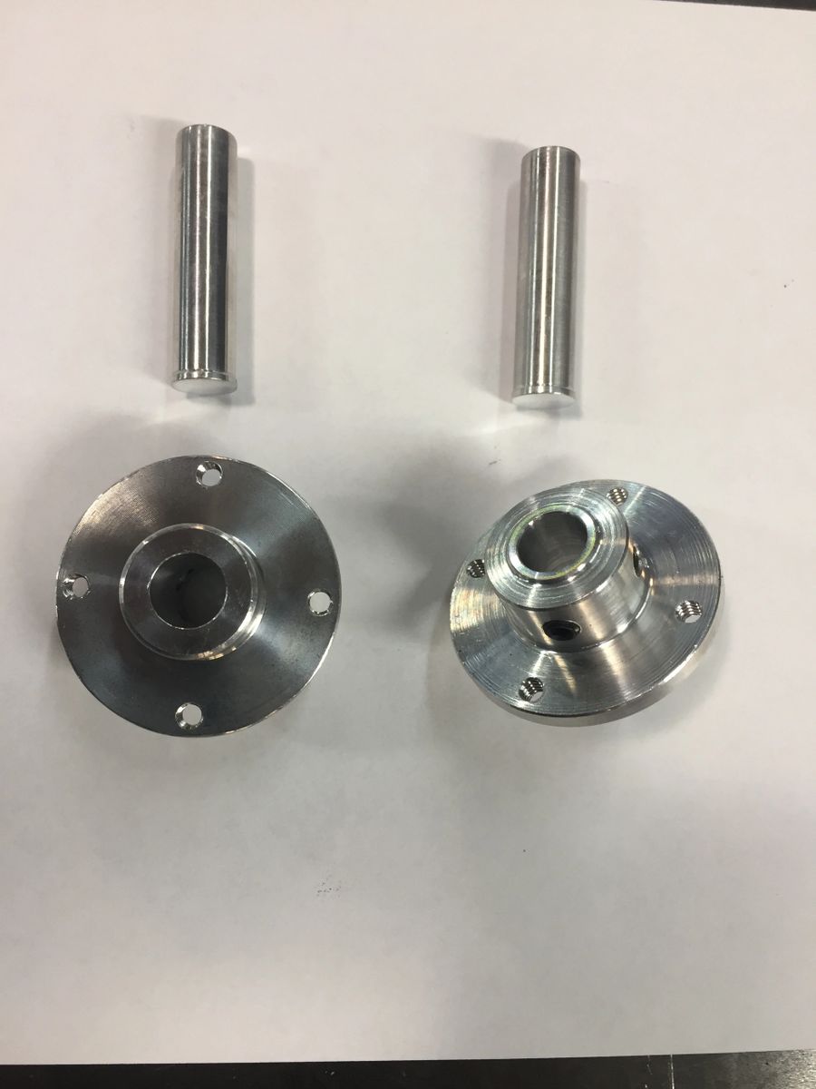 New 2021 BRP Front Hub Adapter Stub Axle Design
