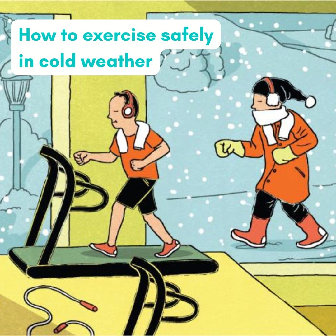 Tips for exercising in cold weather