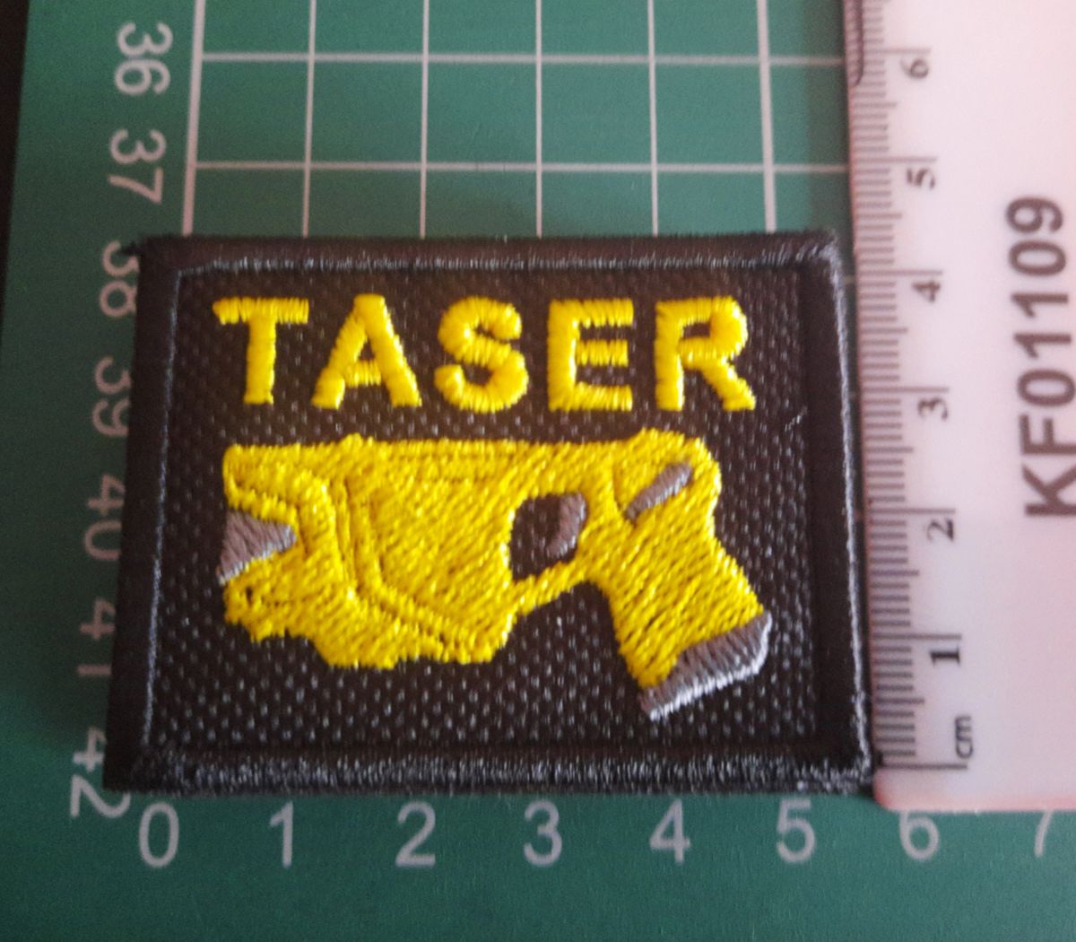 TASER Police velcro patch