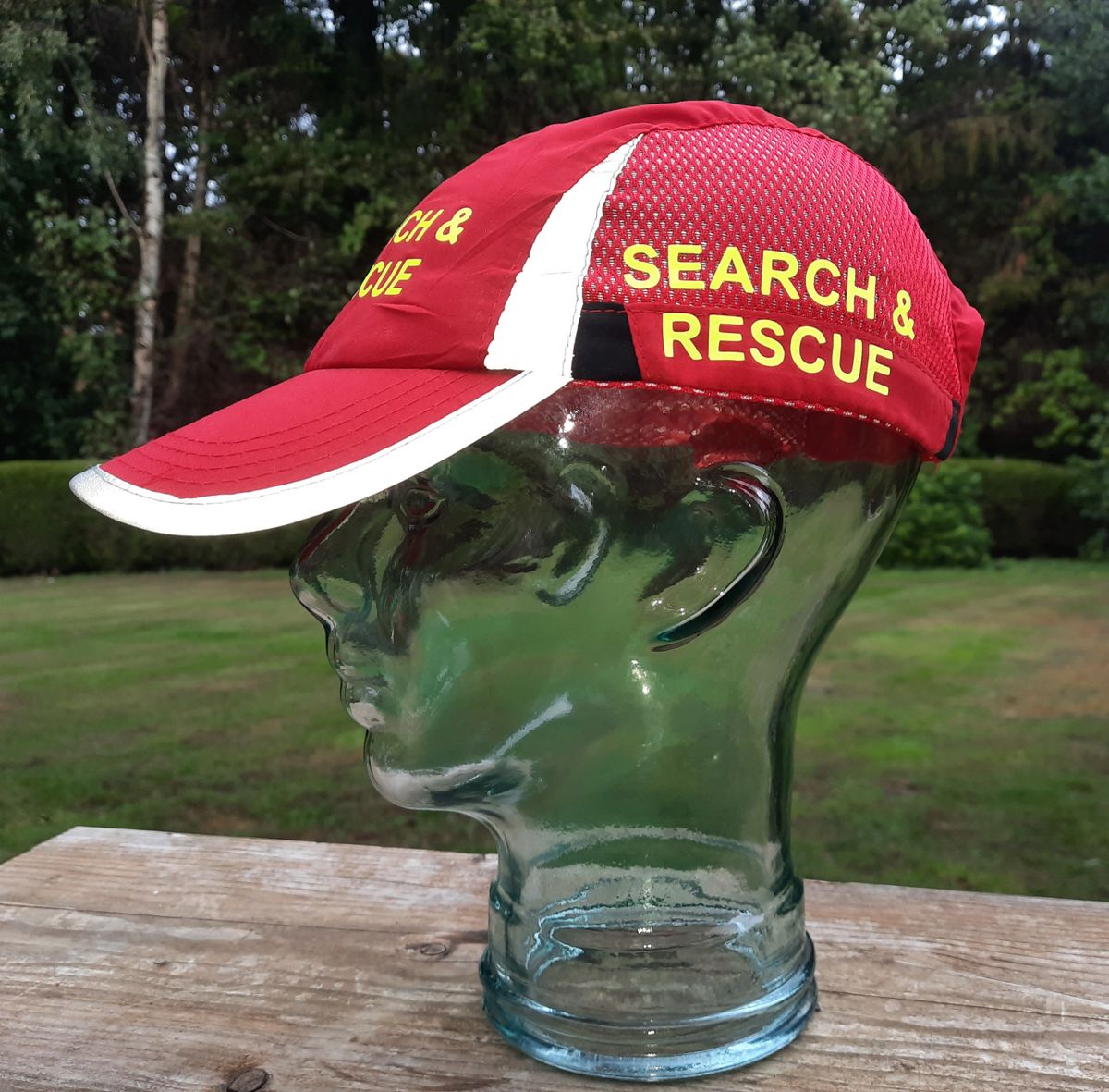 Ultimate SEARCH AND RESCUE mesh baseball cap.