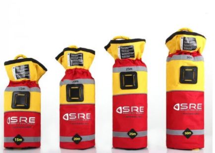 Throwline bag with reflective line, 15, 20, 25 & 30 meter versions ...