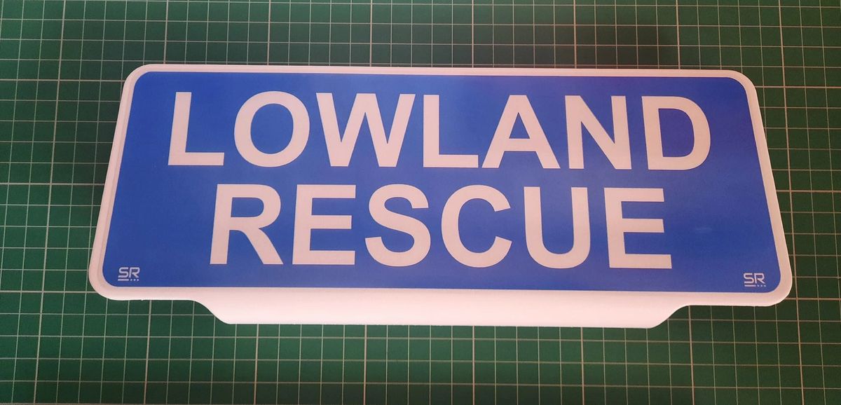 LOWLAND RESCUE blue univisor