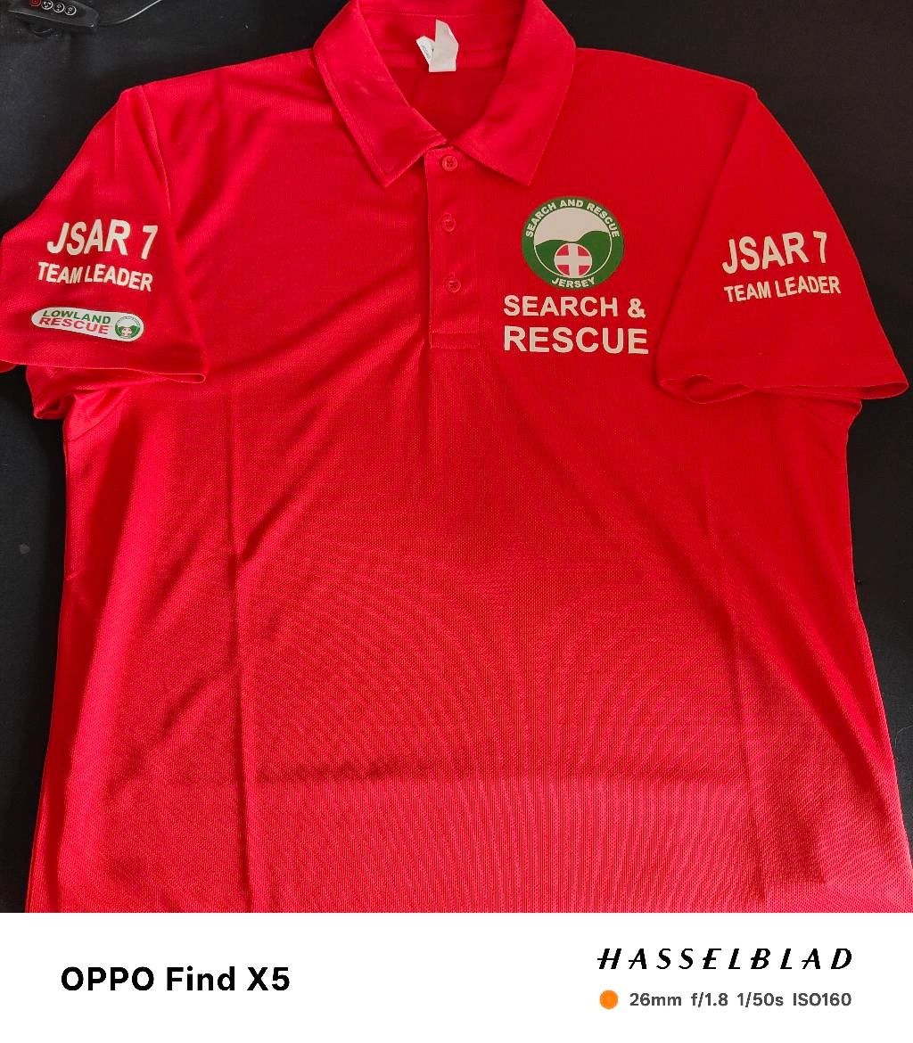 JSAR Men’s Wicking Polo Shirt – Jersey Search and Rescue Shirt