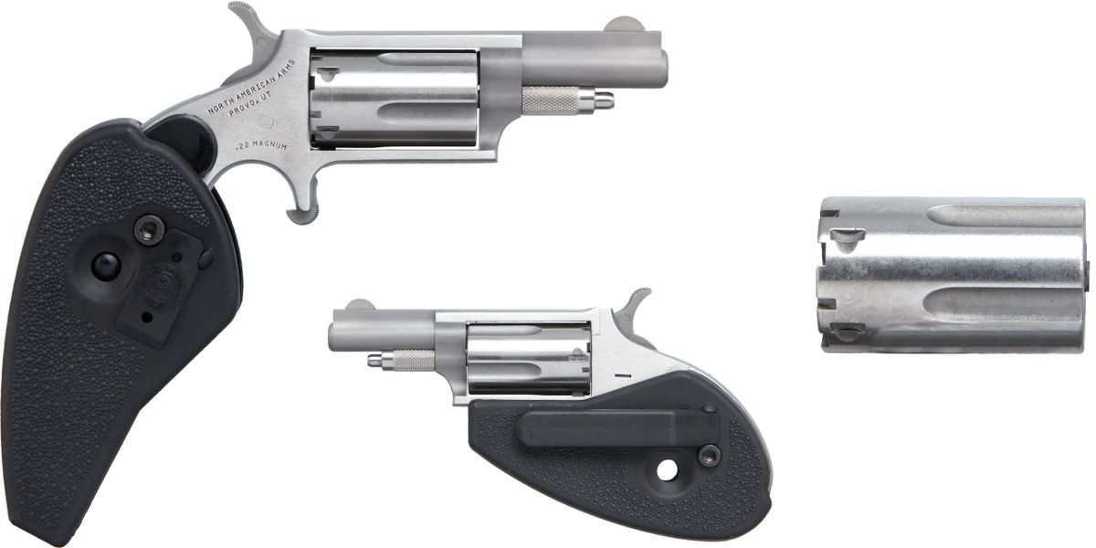 NORTH AMERICAN ARMS MINI-REVOLVER 22 LR/22 WMR 1.625'' 5-RD REVOLVER