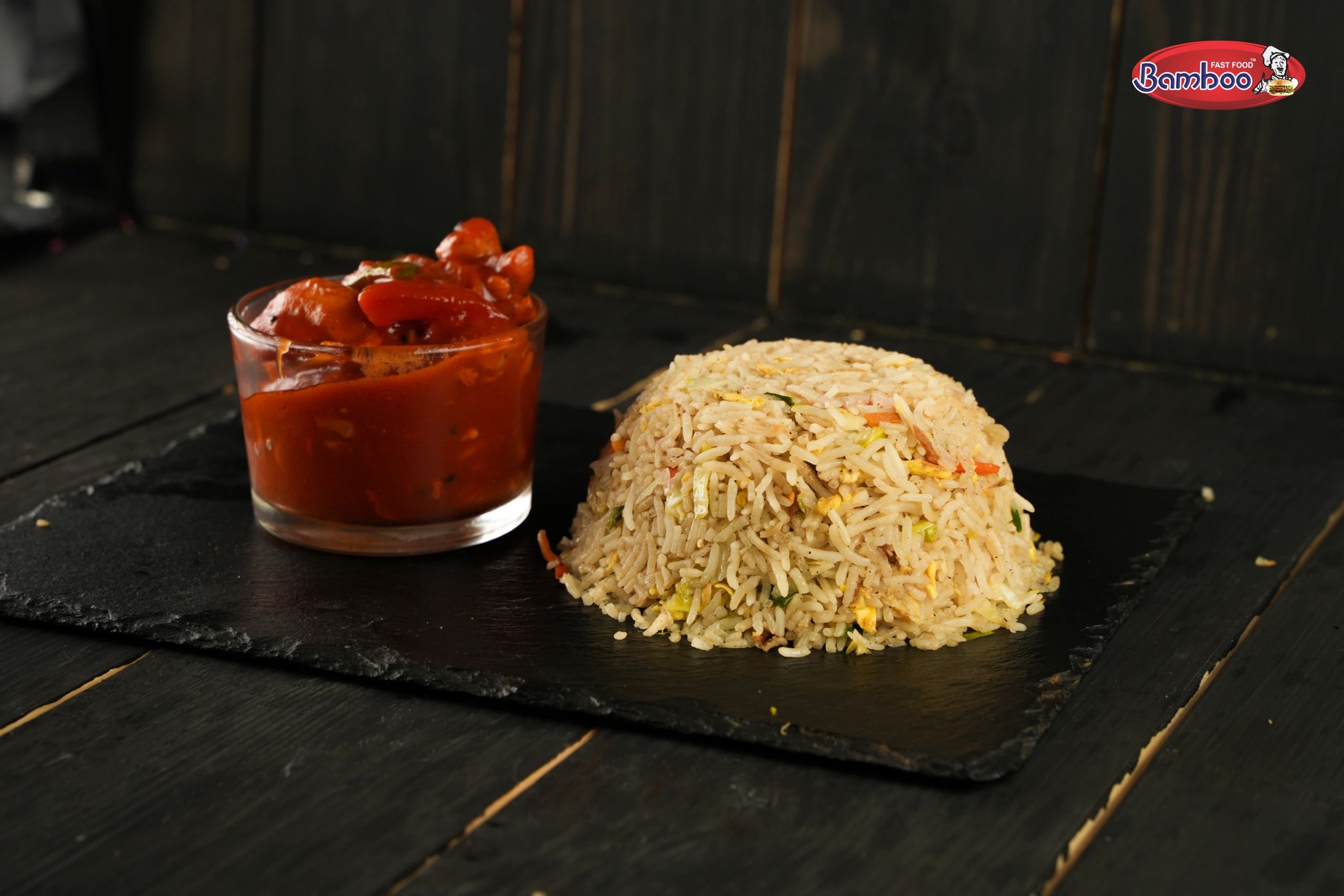Delicious Chicken Chilli Rice - Bamboo Fast Food