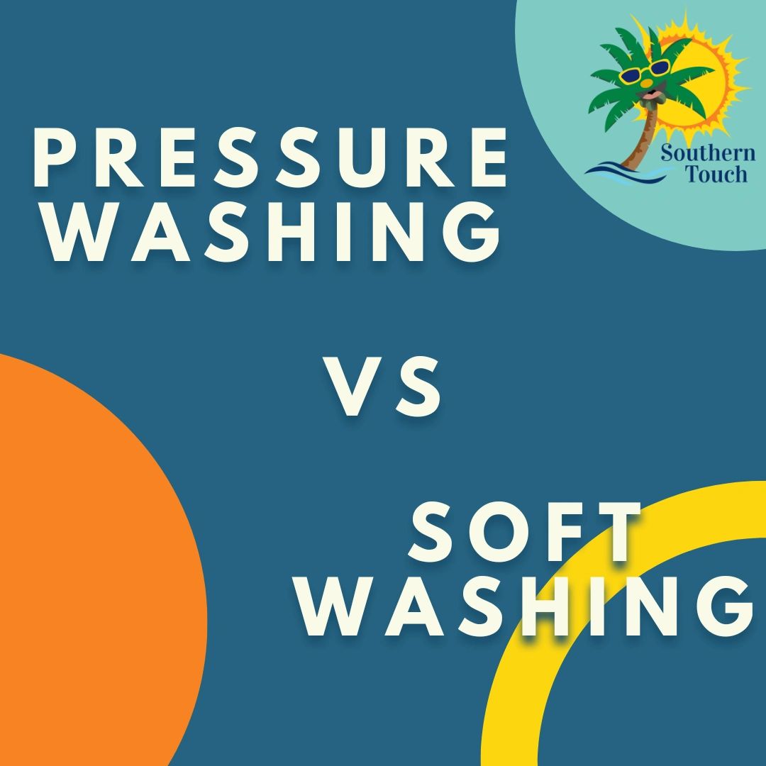 Understanding the Difference: Pressure Washing vs. Soft Washing