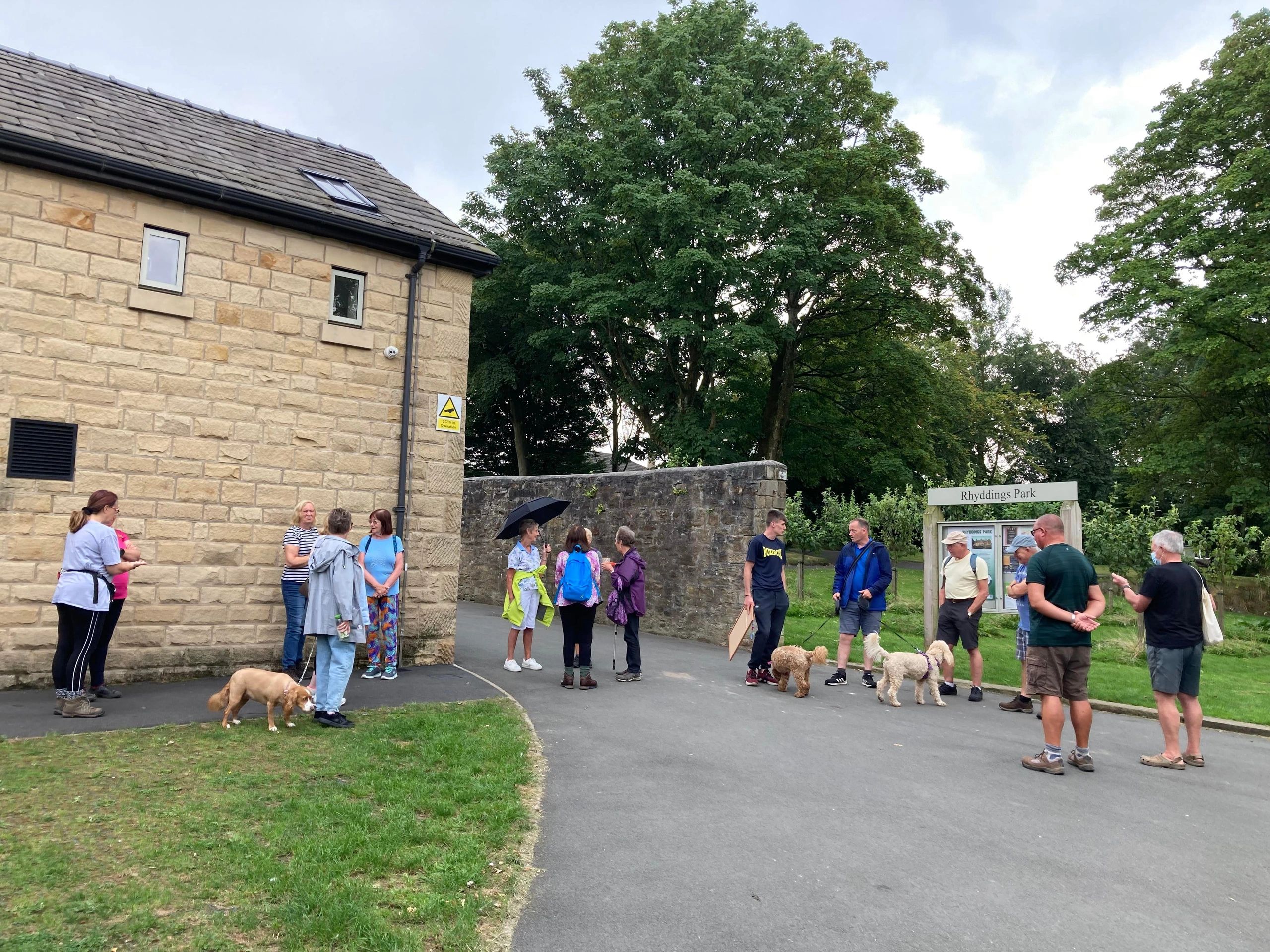 NHS 5 steps to well being @ Rhyddings