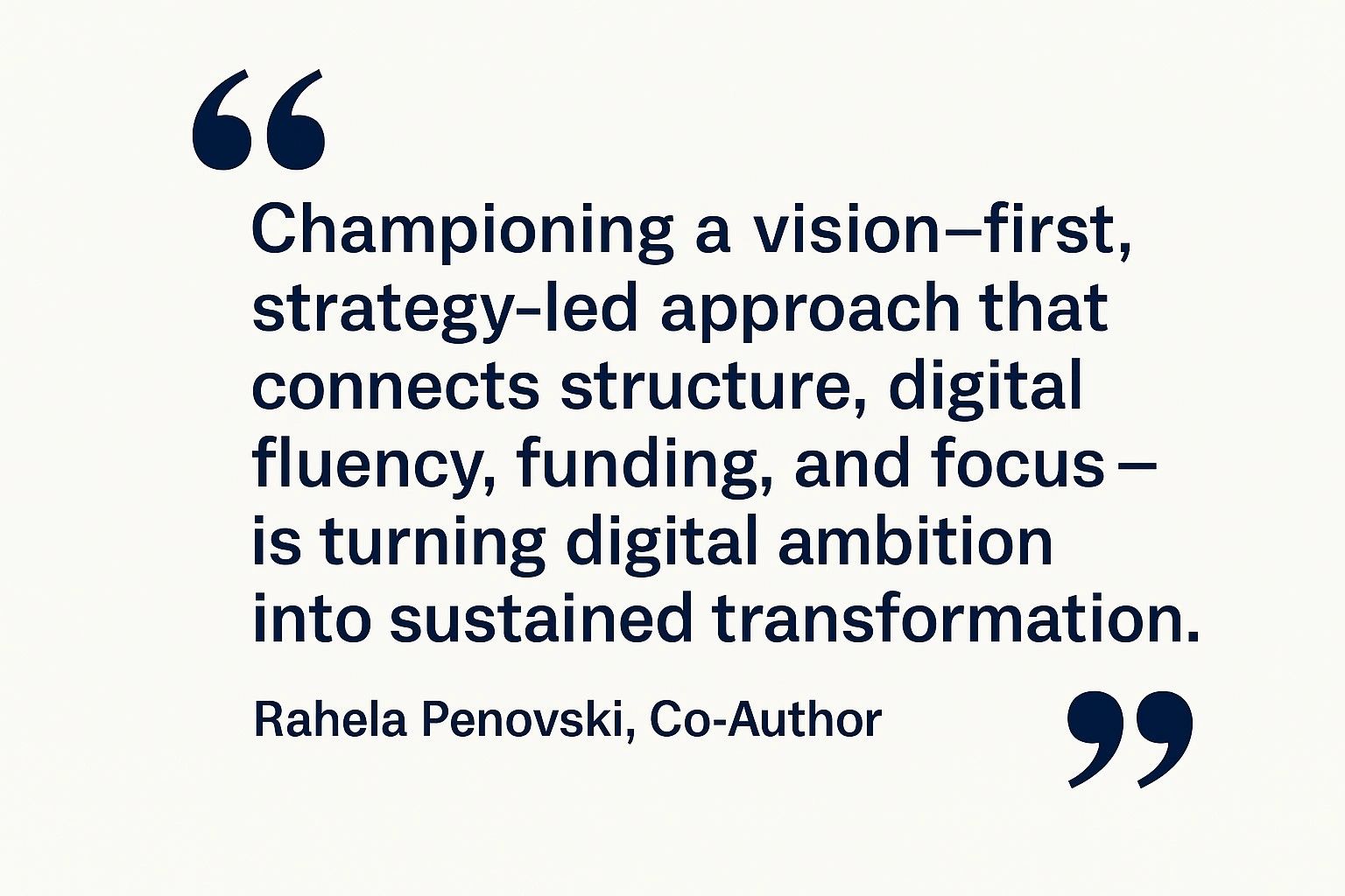 Why Digital Strategies Fail - And How to Make Them Work