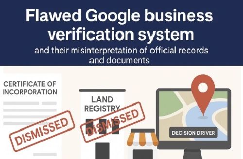 A Solution for the Flawed Google Business Verification System