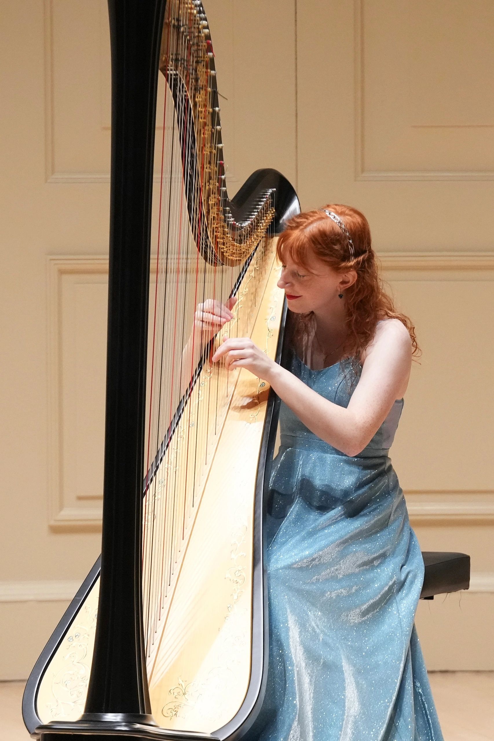 Chaela Franck, Harpist