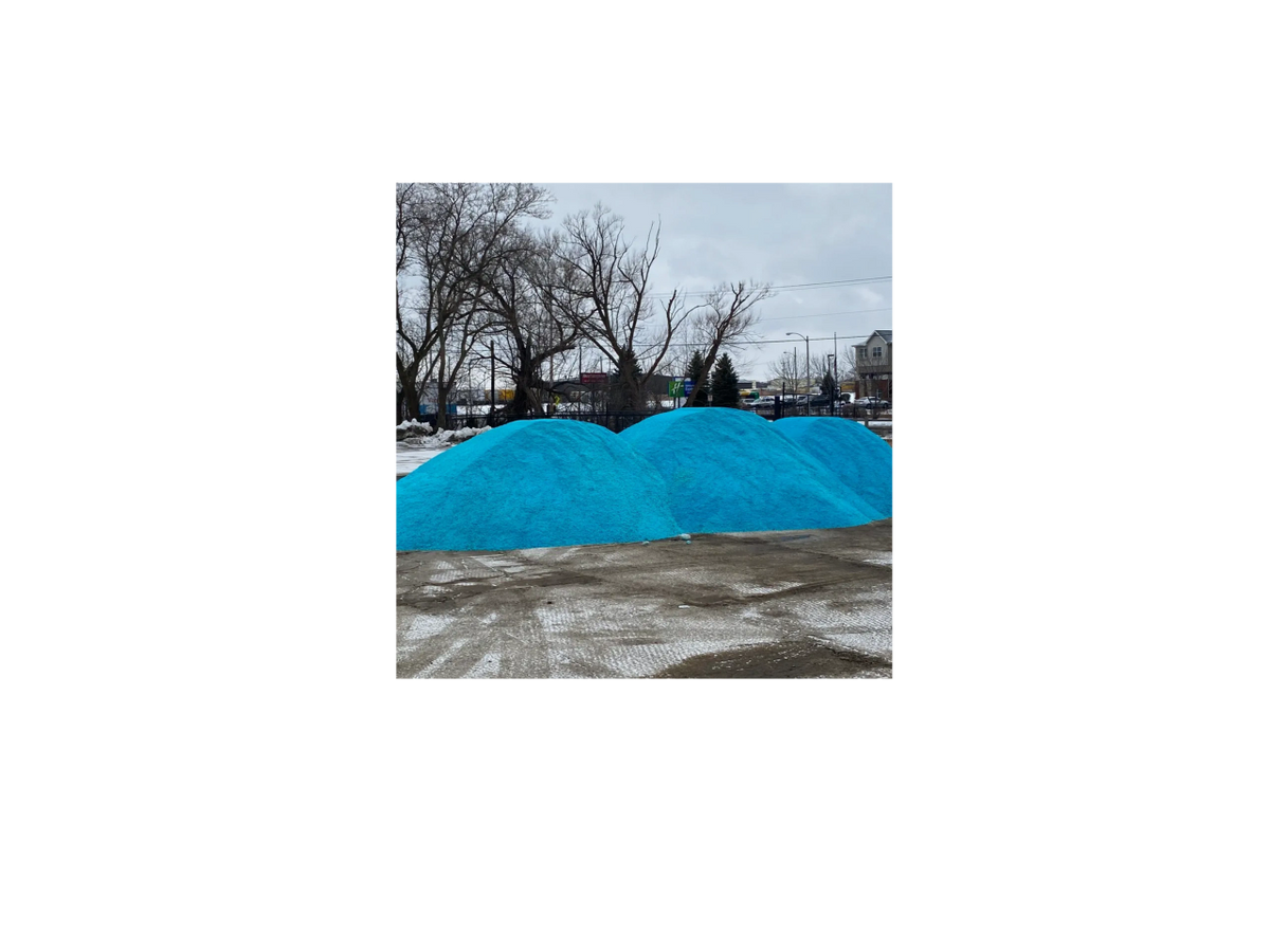 SUPER BLUE Treated Rock salt