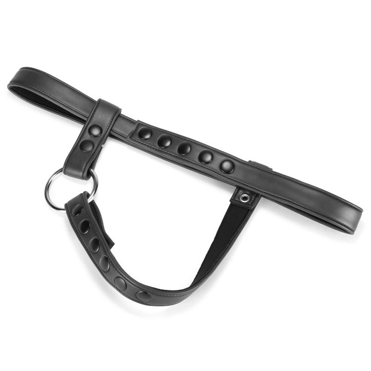NEOPRENE BUTTPLUG HARNESS harness for slider-strap plugs