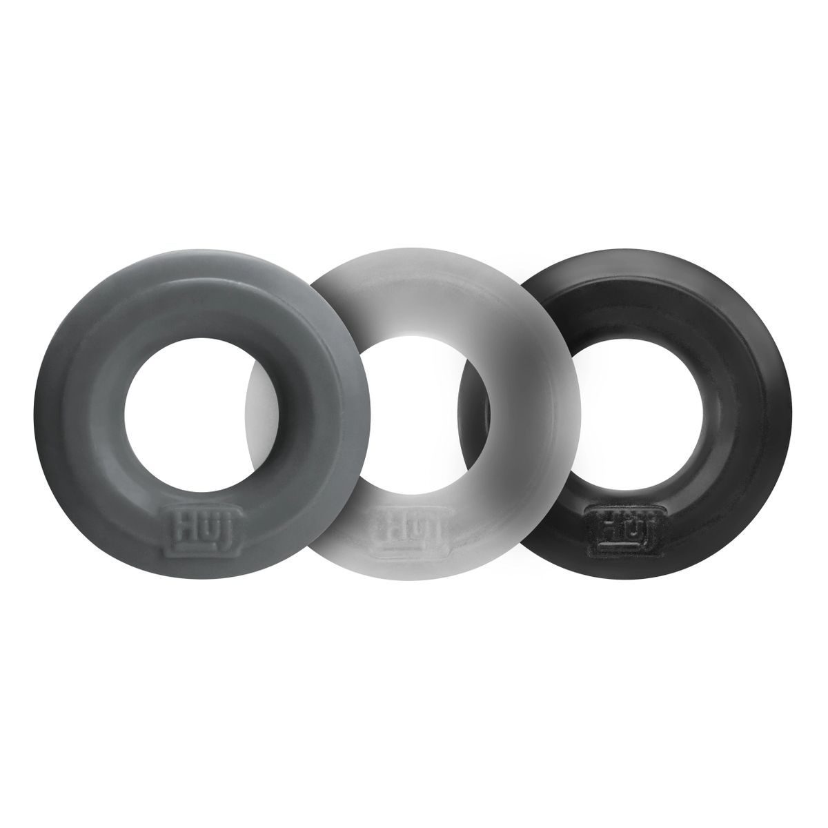 HUJ3 classic c-ring 3-pack HÜNKYJUNK (Color: Tar Multi)