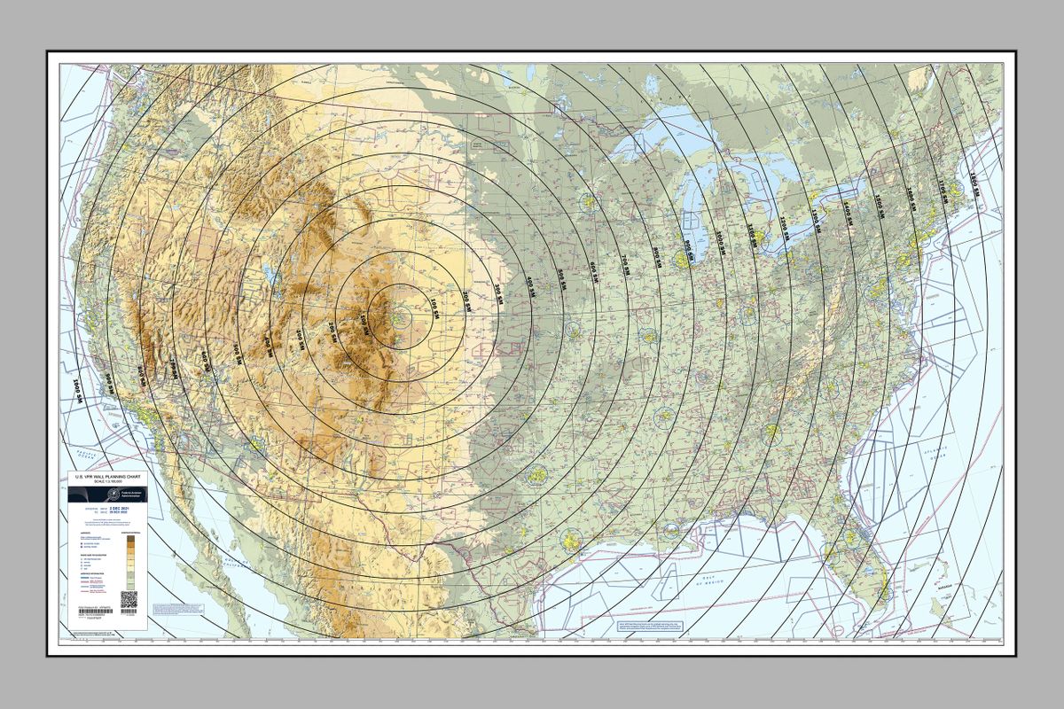 Poster Print - VFR Planning Chart