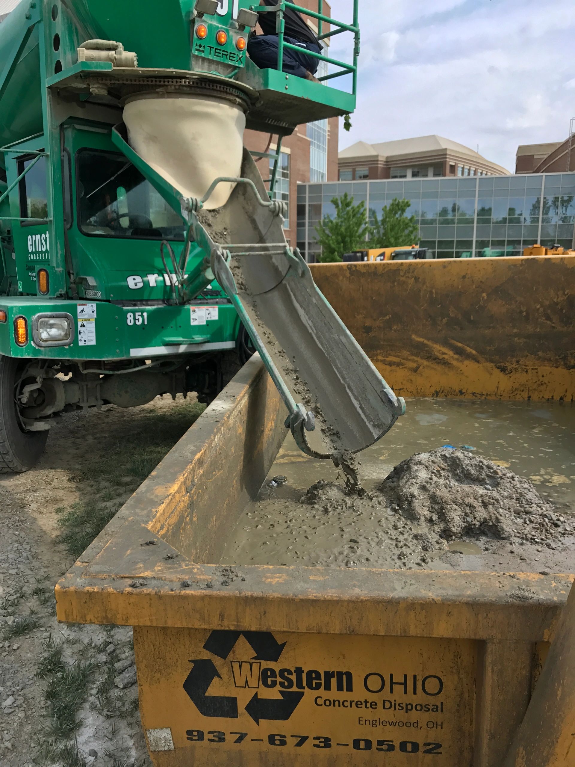 Western Ohio Concrete Disposal - Concrete Washout, Dumpsters