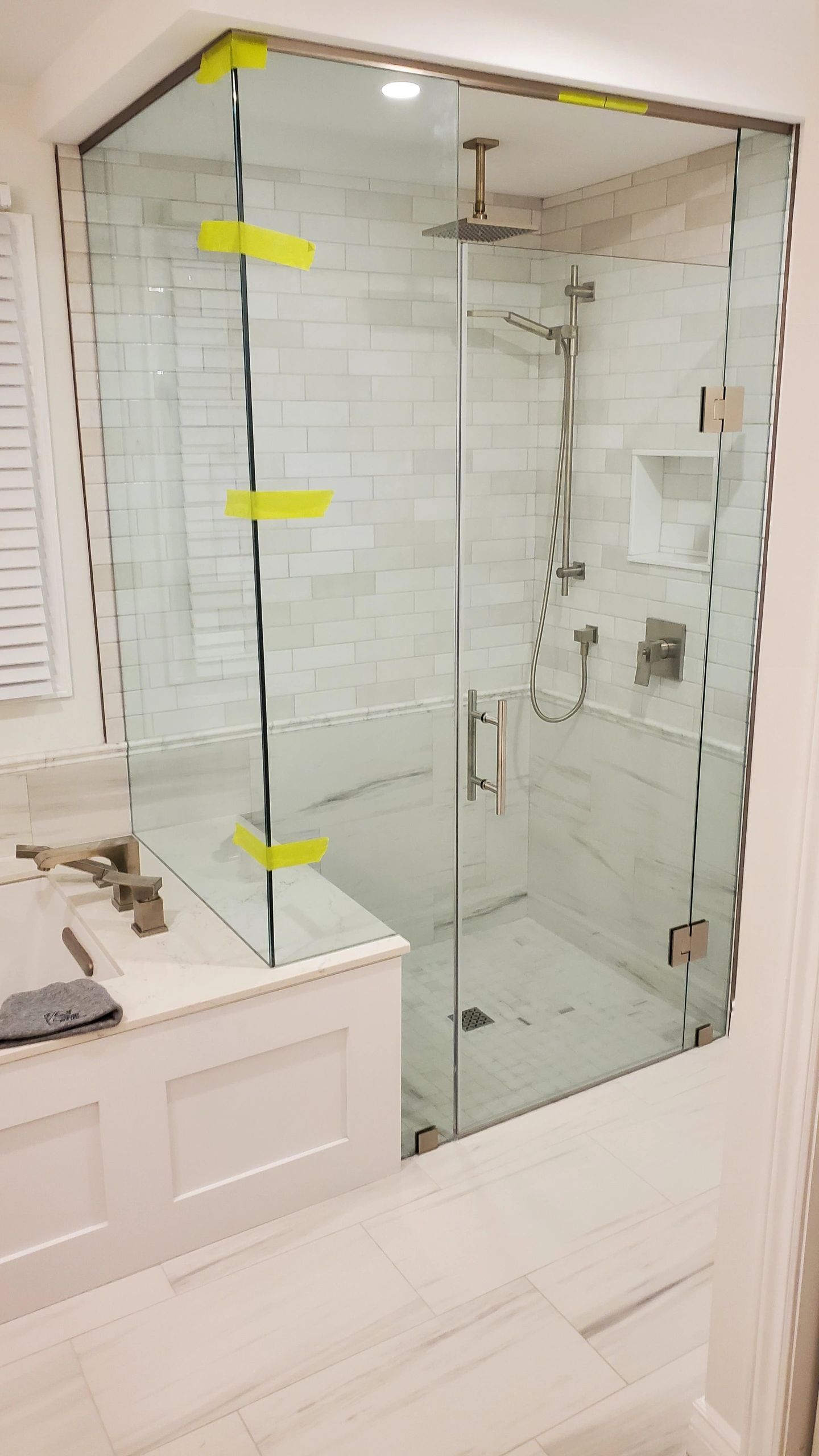 Corner Glass Enclosure