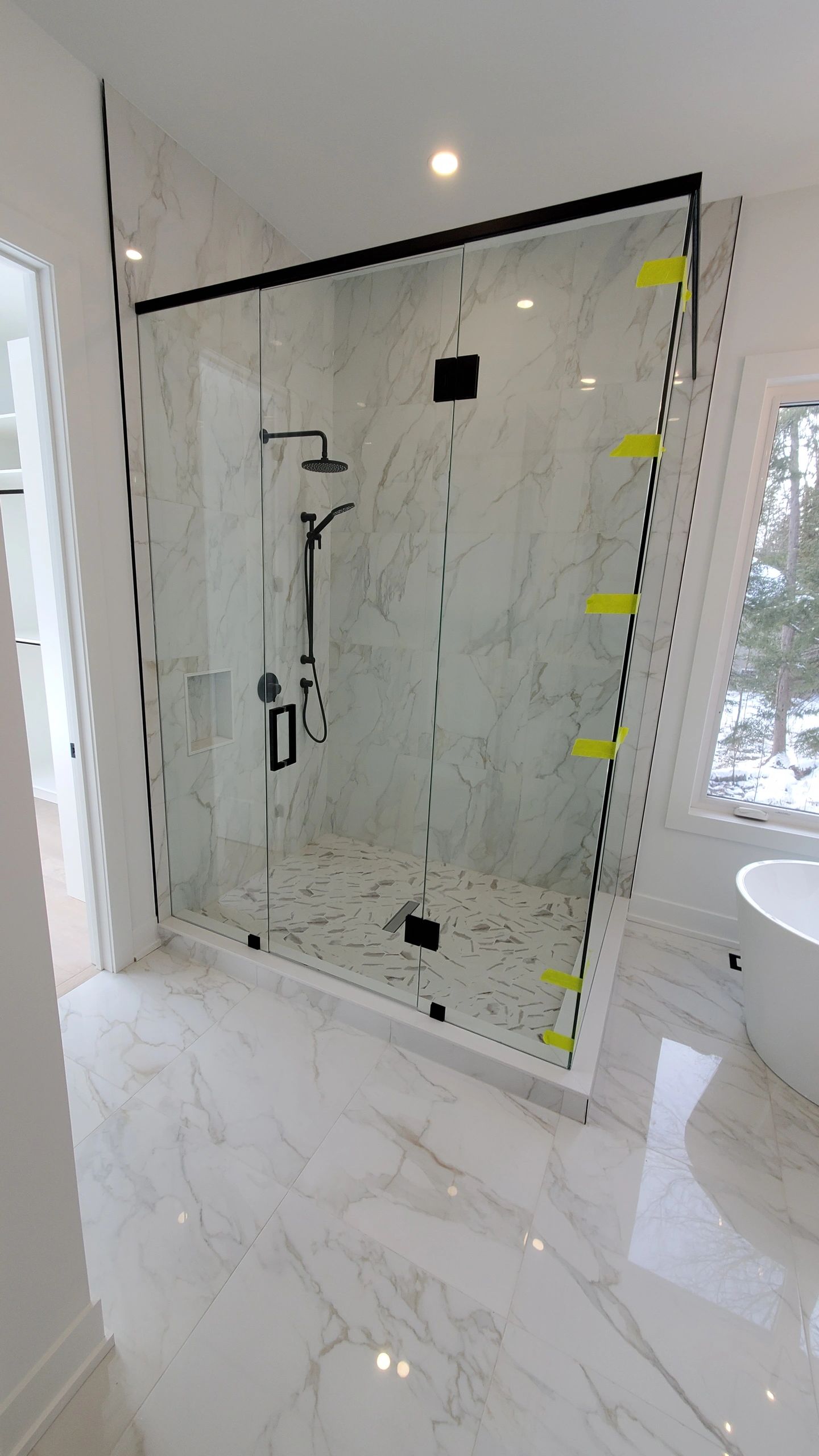 Corner Glass Enclosure