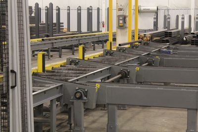 Power Roller Conveyor | Precision Millwright & Machine