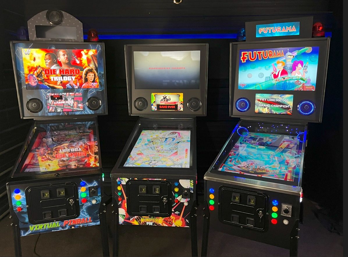 Virtual Pinball Cabinets