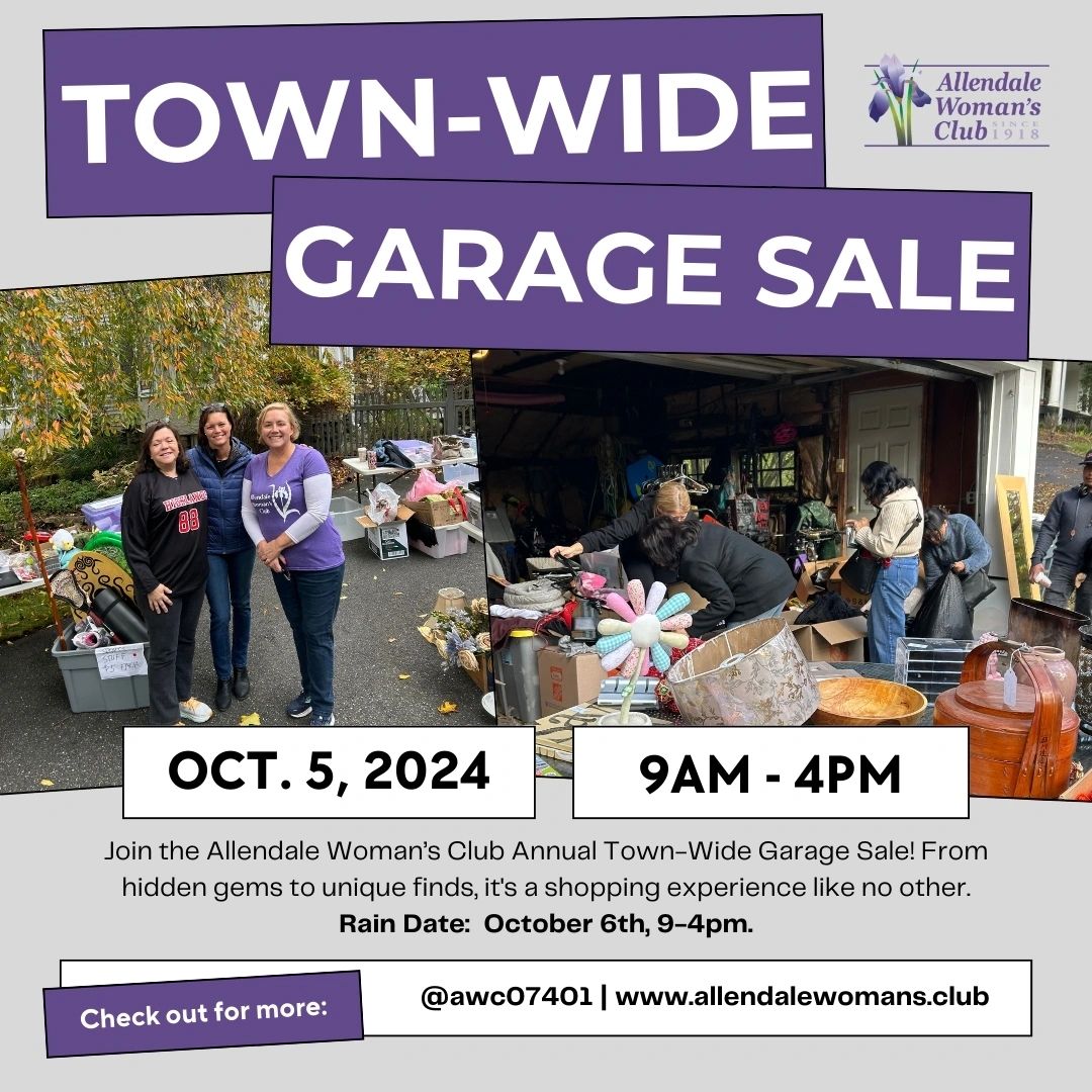 It's Back! Allendale's Town-Wide Garage Sale