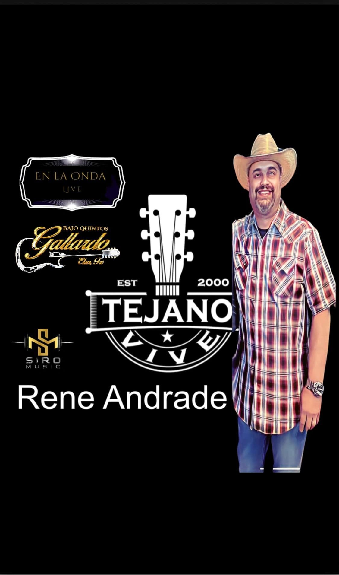 Welcome Rene Andrade To Tejano Vive Radio welcome-rene-andrade-to-tejano-vive-radio
