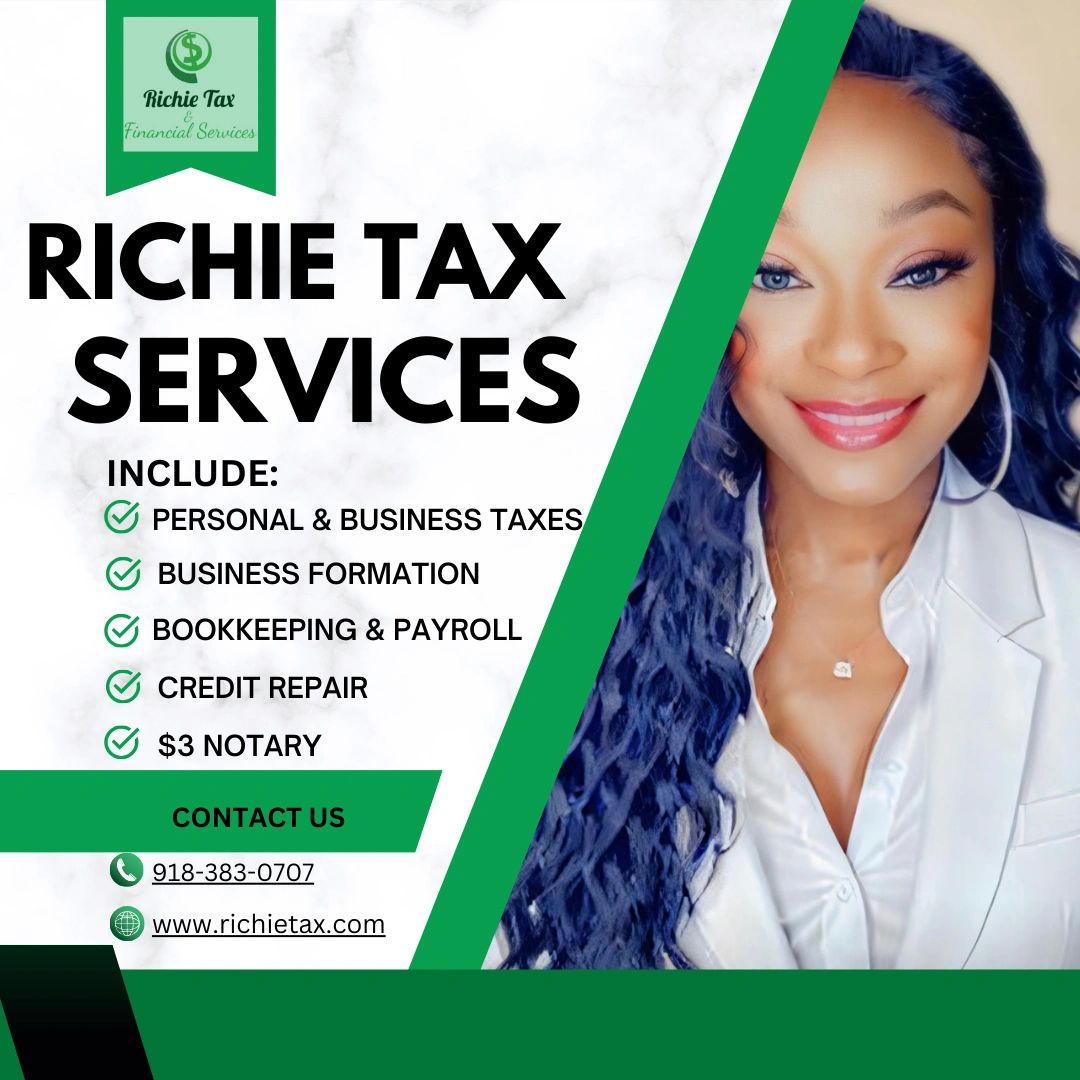 RICHIE TAX SERVICES - Best Tax Service, Tax Office, Tax Preparation