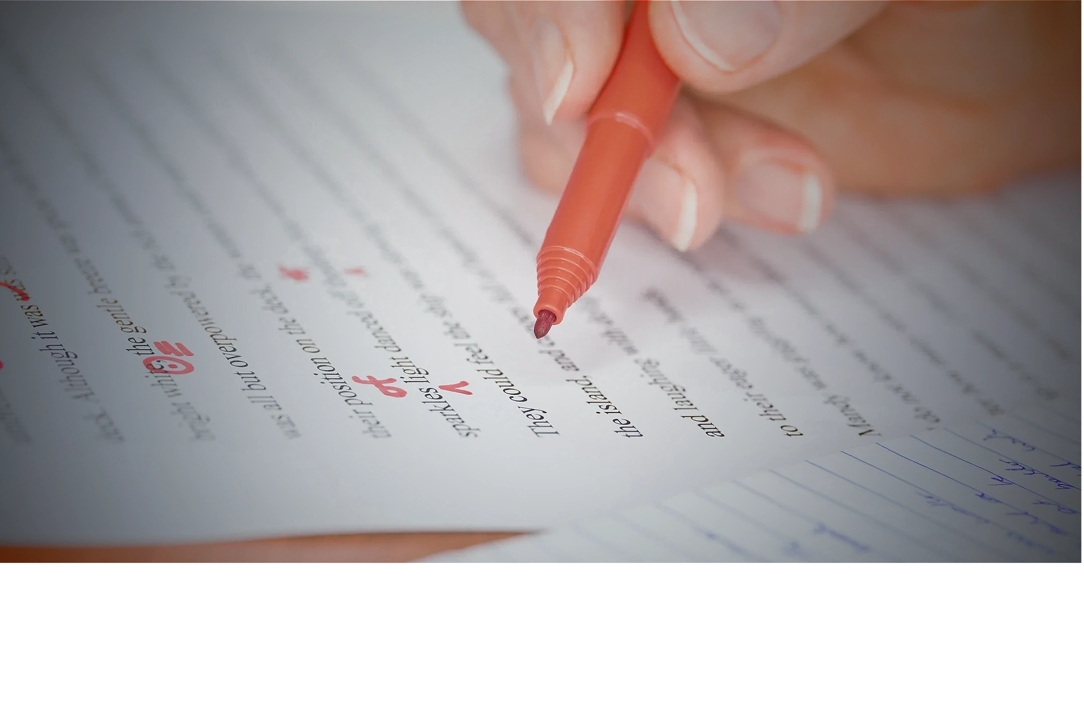Red Pen Proofreading