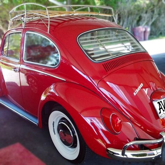 1958-1964 VW Beetle Rear Glass Venetian Blinds.