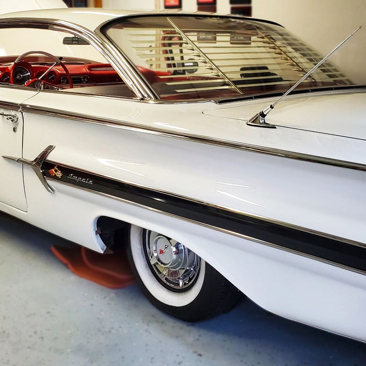 1959-1960 Chevy Impala / Pontiac Bonneville (GM) Rear Glass Venetian ...