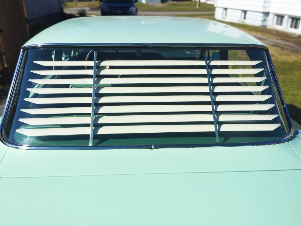 1962-1964 Chevy Impala 4 Door (GM) Rear Glass Venetian Blinds.