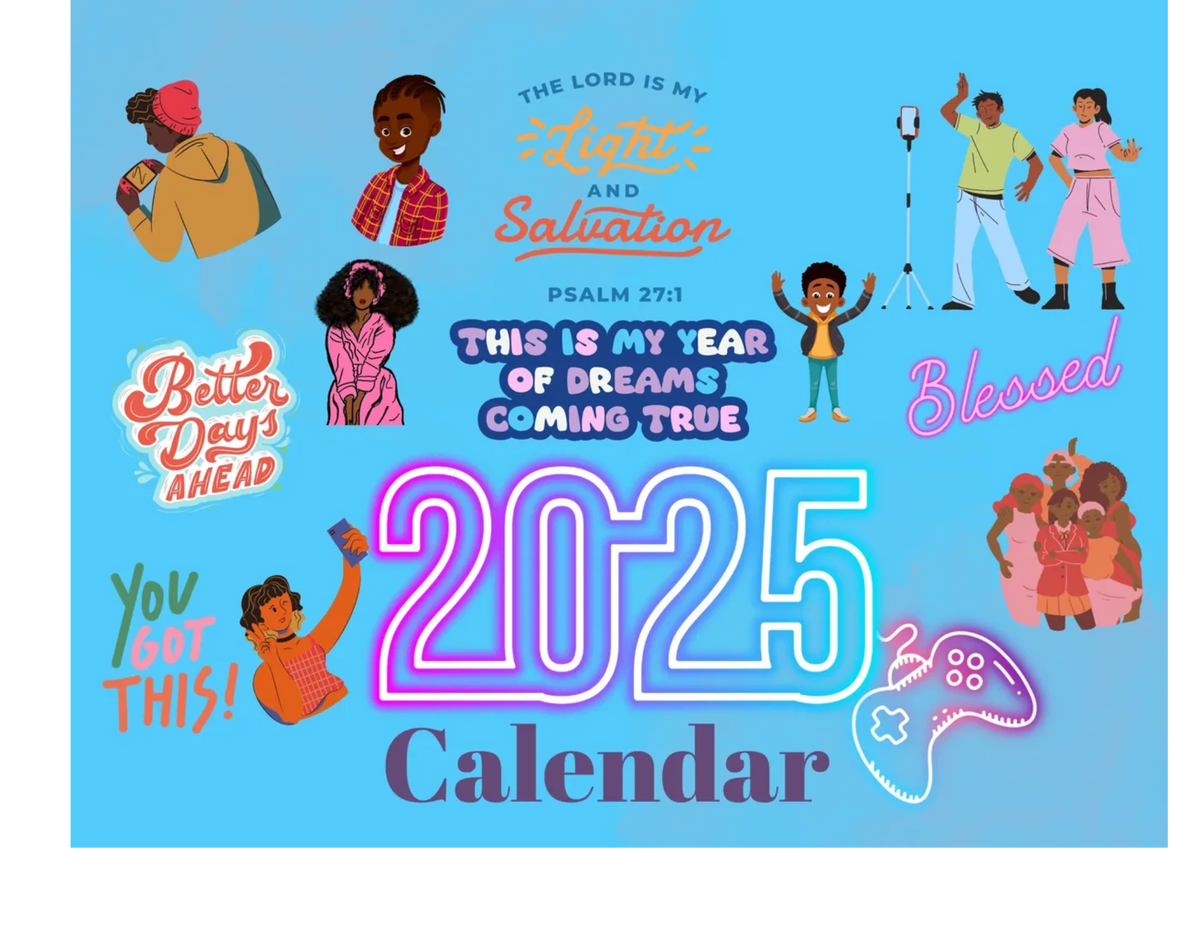 Calendar 2025 for Children/Teenager