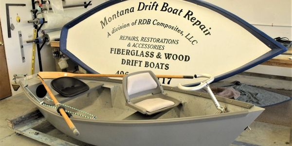 Fiberglass or Wood Drift Boat Repair