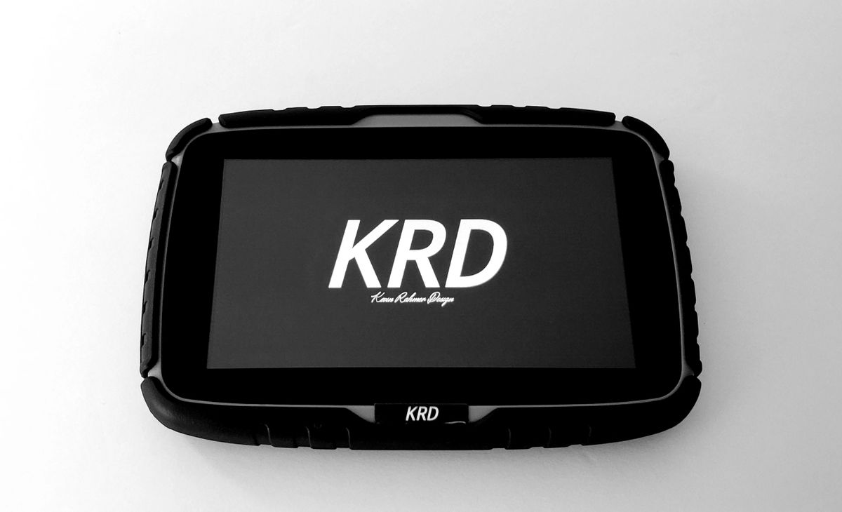 5 Inch Android Waterproof GPS Navigation With Rear Camera