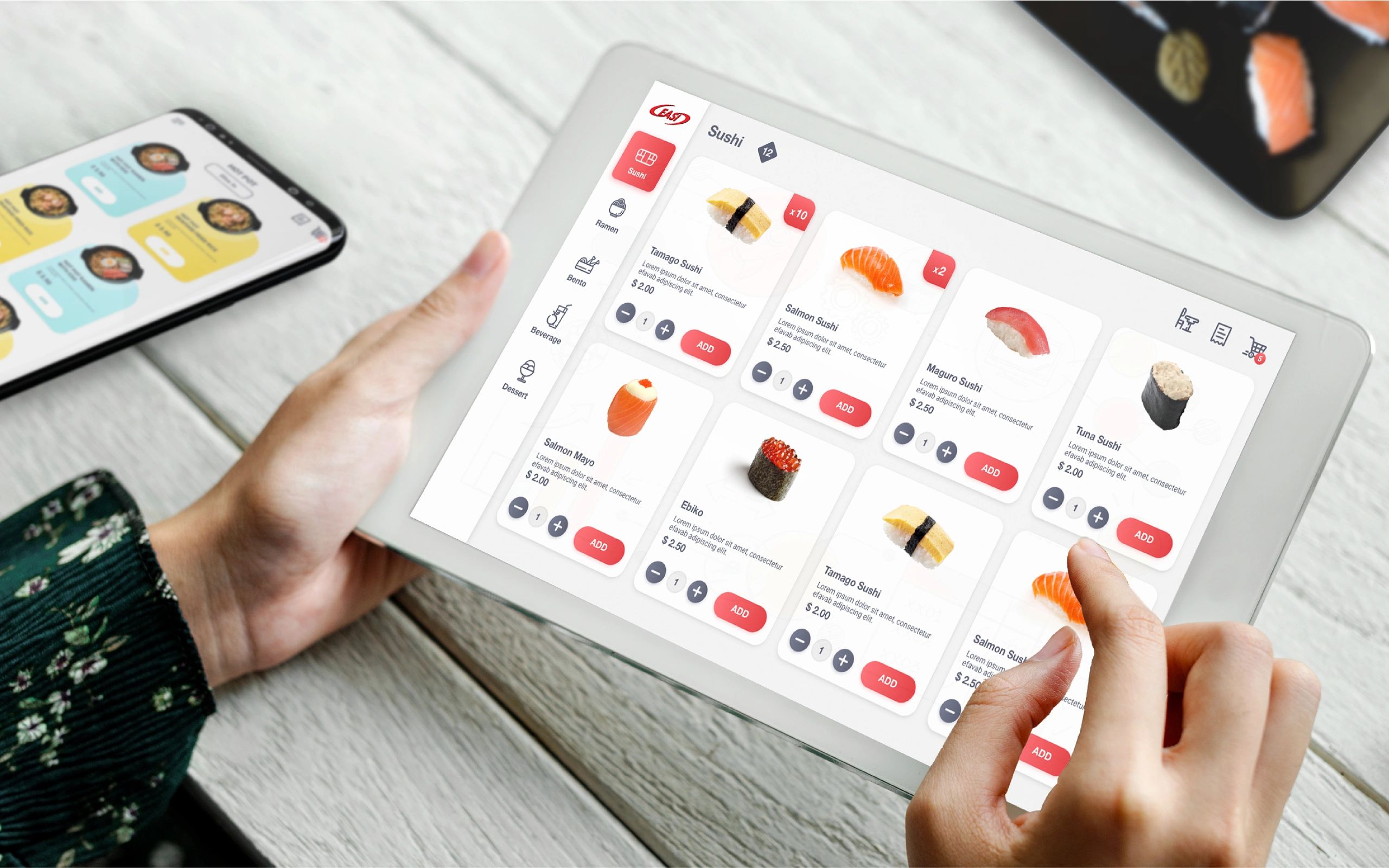 Say Goodbye to old-fashioned traditional paper Menus!