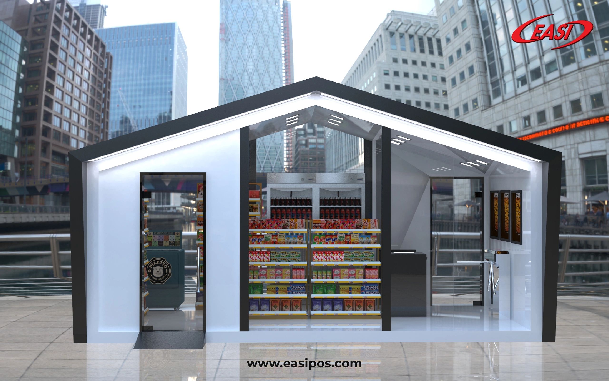 We bring you new experiences with unmanned stores