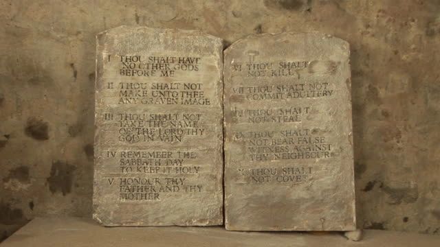 The Ten Commandments and the Law