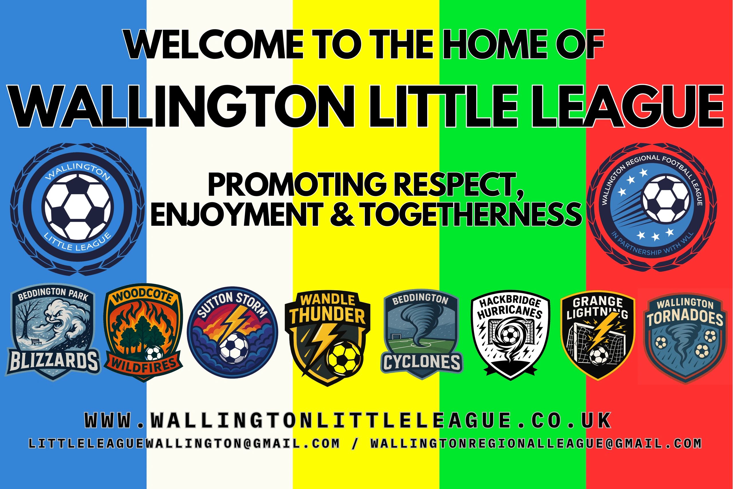 Wallington Little League Inters Division Teams 2024/25