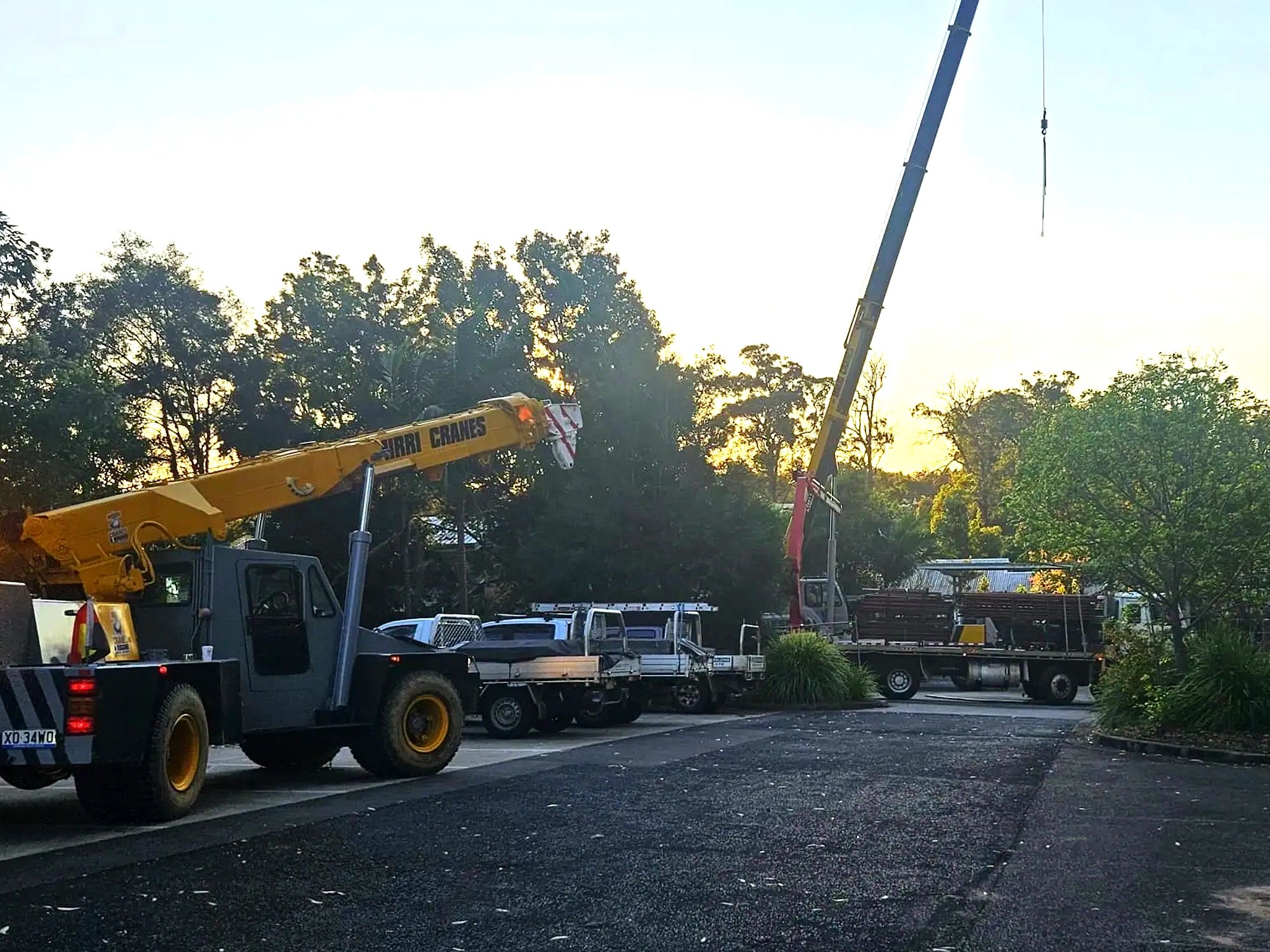 Mirri Cranes and Rigging