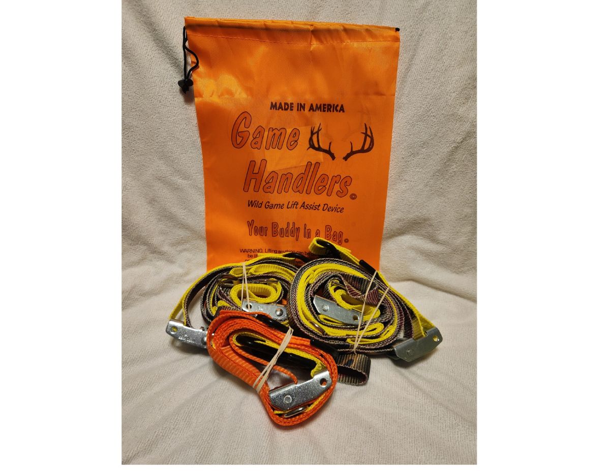 Game Handler Set #7 Camo Set with Orange bag and accessory strap ...