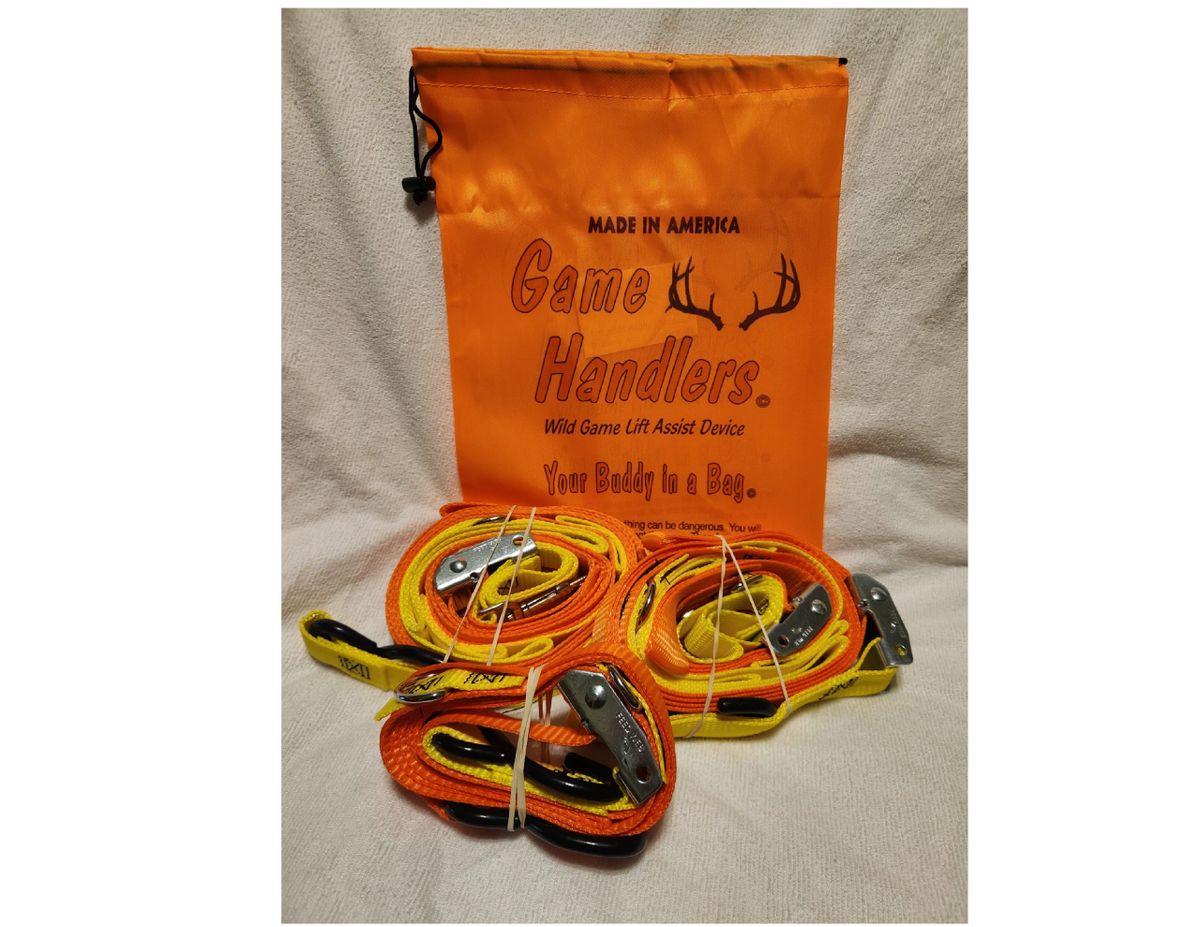 Game Handlers Straps Set #3 Orange Set with accessory strap, with an ...
