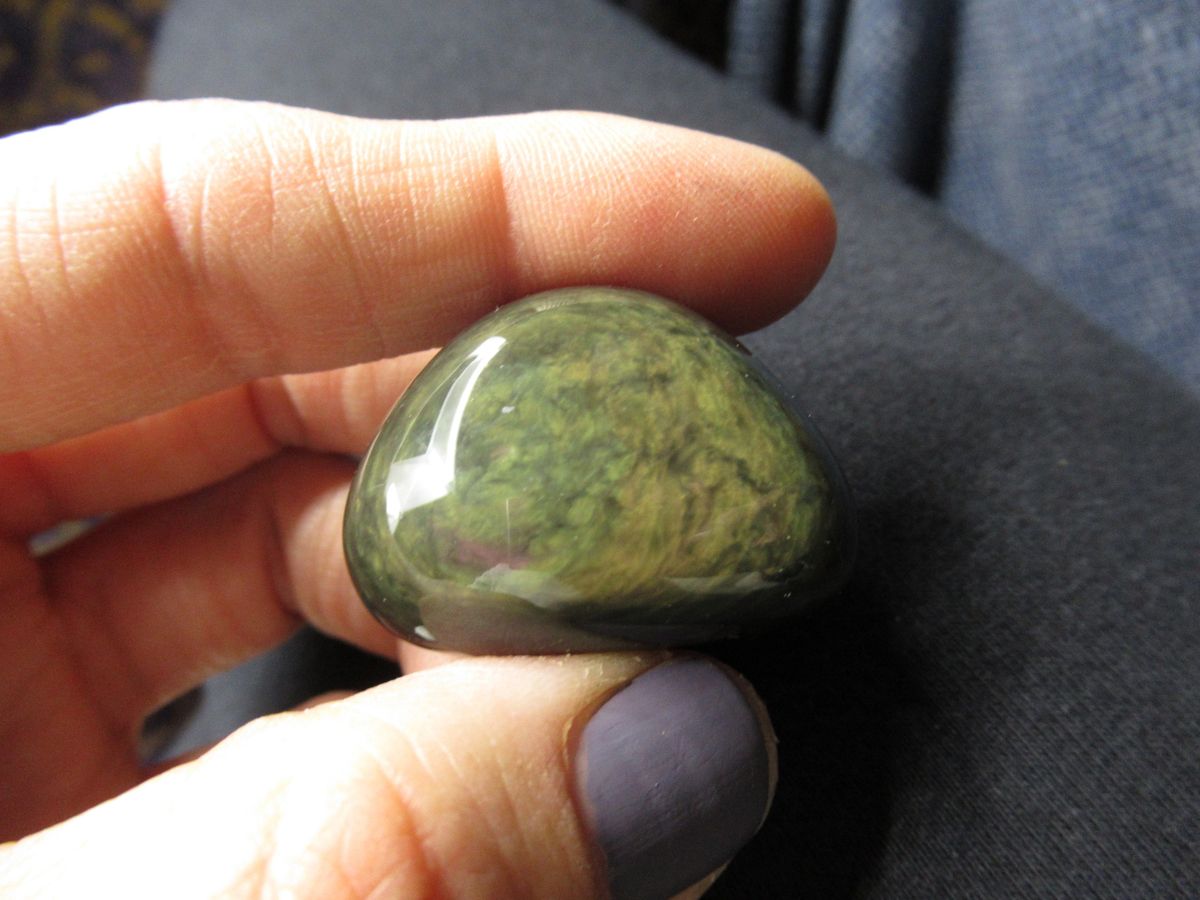 "Velvet Rainbow" Obsidian