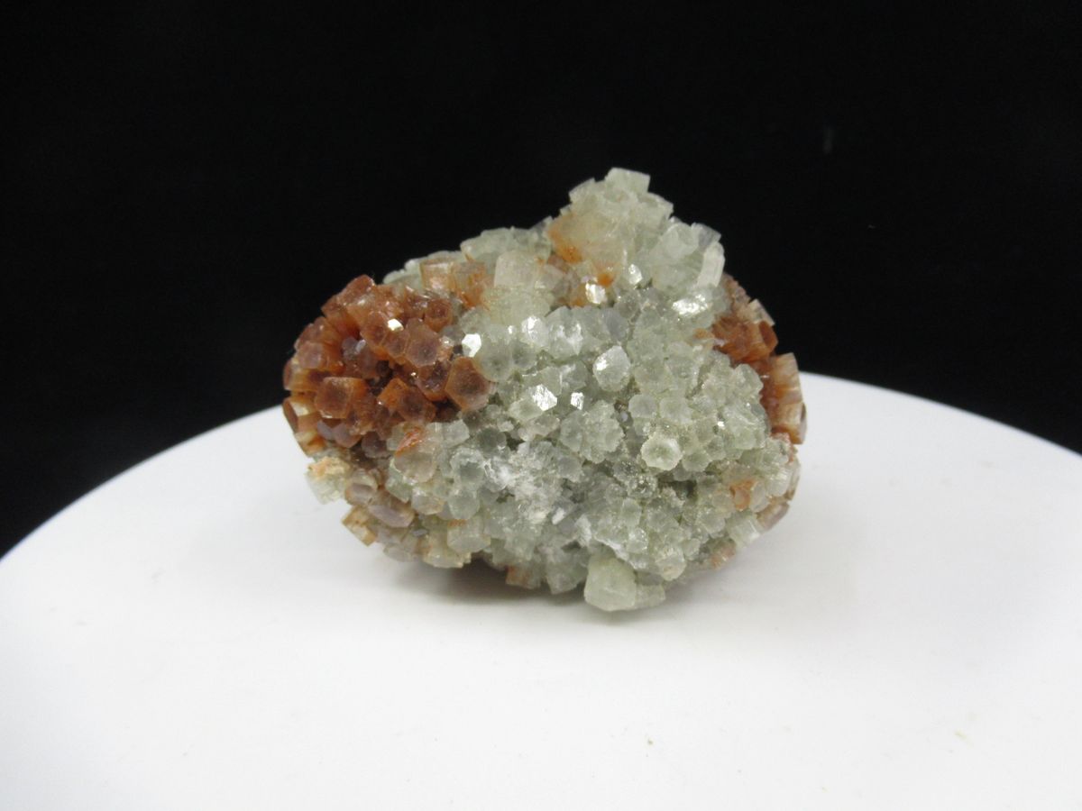 Bi-Color Aragonite Cluster
