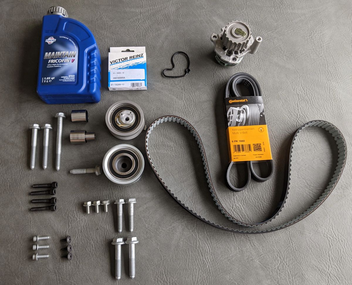 ALH TDI LONG LIFE TIMING BELT KIT A4 GOLF JETTA NEW BEETLE with ...