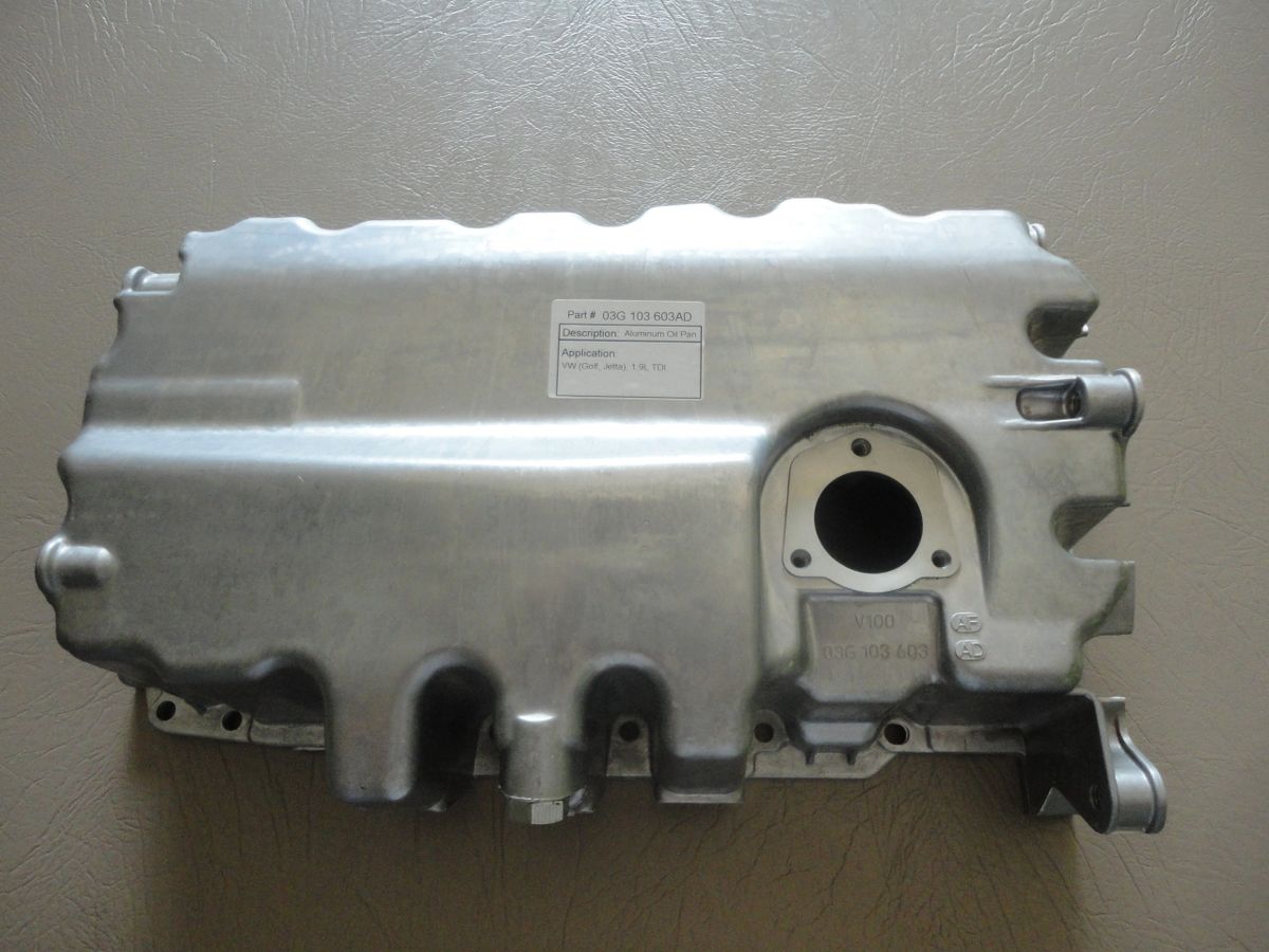 OIL PAN BRM CBEA CJAA A5 A6 TDI CRD GOLF JETTA 03G 103 603 AD